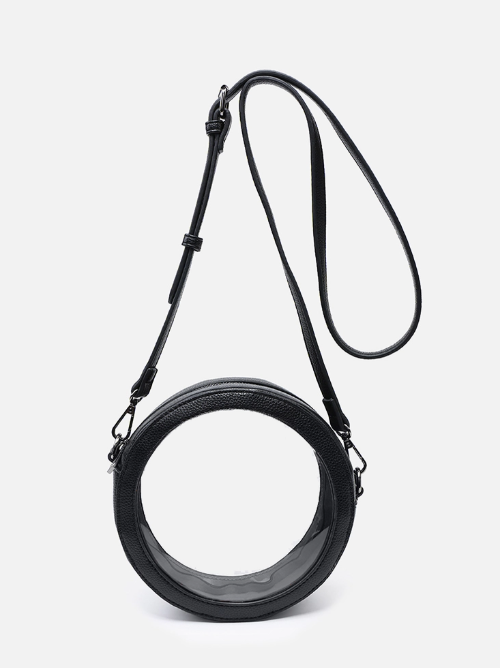 Clear Circular Crossbody Bag | Grays Haven, LLC